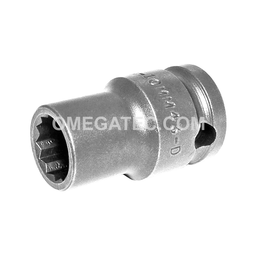 10MM43-D Apex 3/8'' Square Drive Socket, Metric, Thin Wall, Standard ...