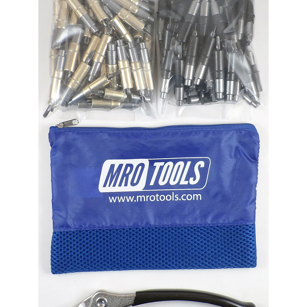 MRO TOOLS KHD4S100-4 Heavy Duty 50 3/16'' & 50 5/32'' Cleco Fasteners Kit w/ Carry Bag | EUMRO ...