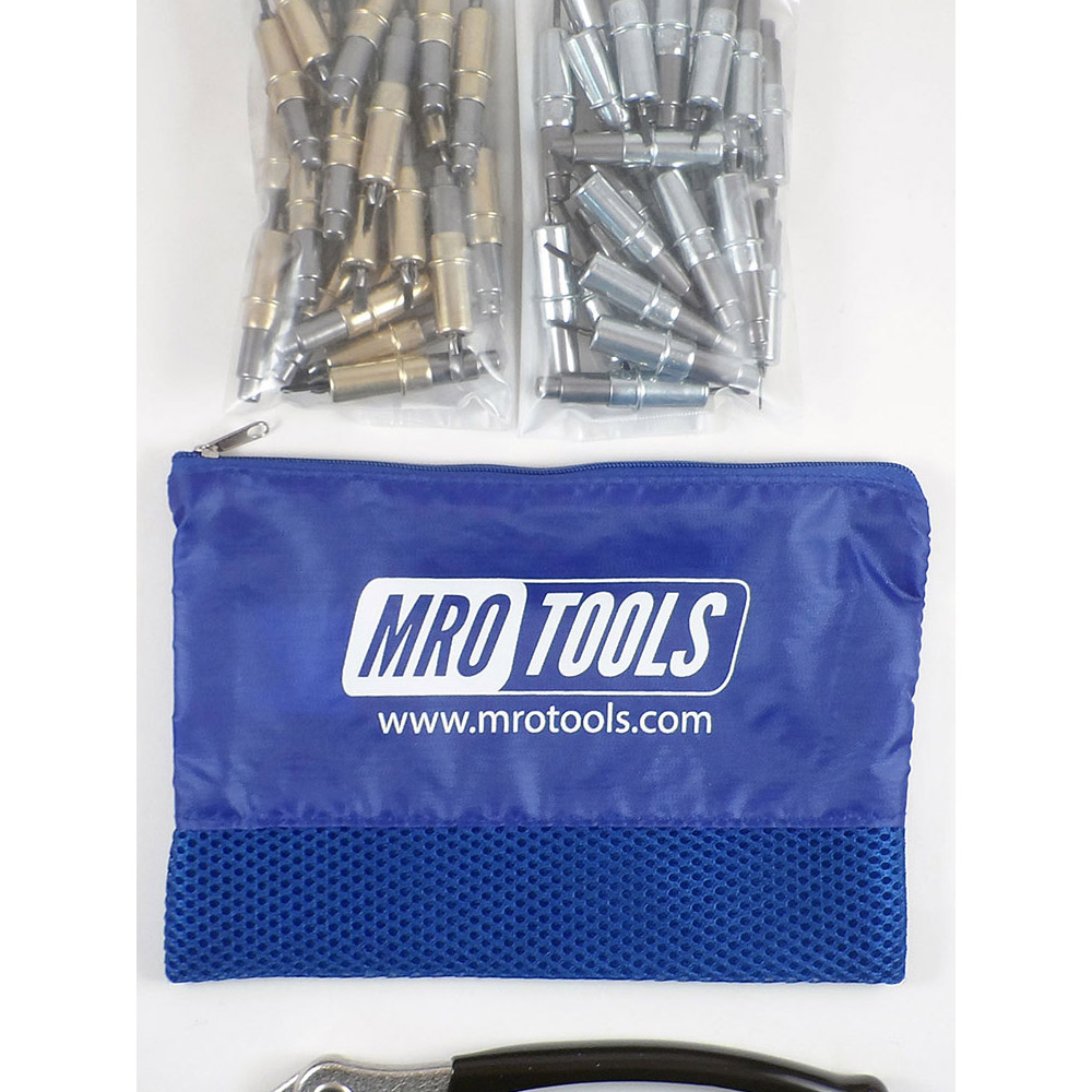 MRO TOOLS KHD4S50-5 Heavy Duty 25 3/16'' & 25 3/32'' Cleco Fasteners Kit w/ Carry Bag | EUMRO ...