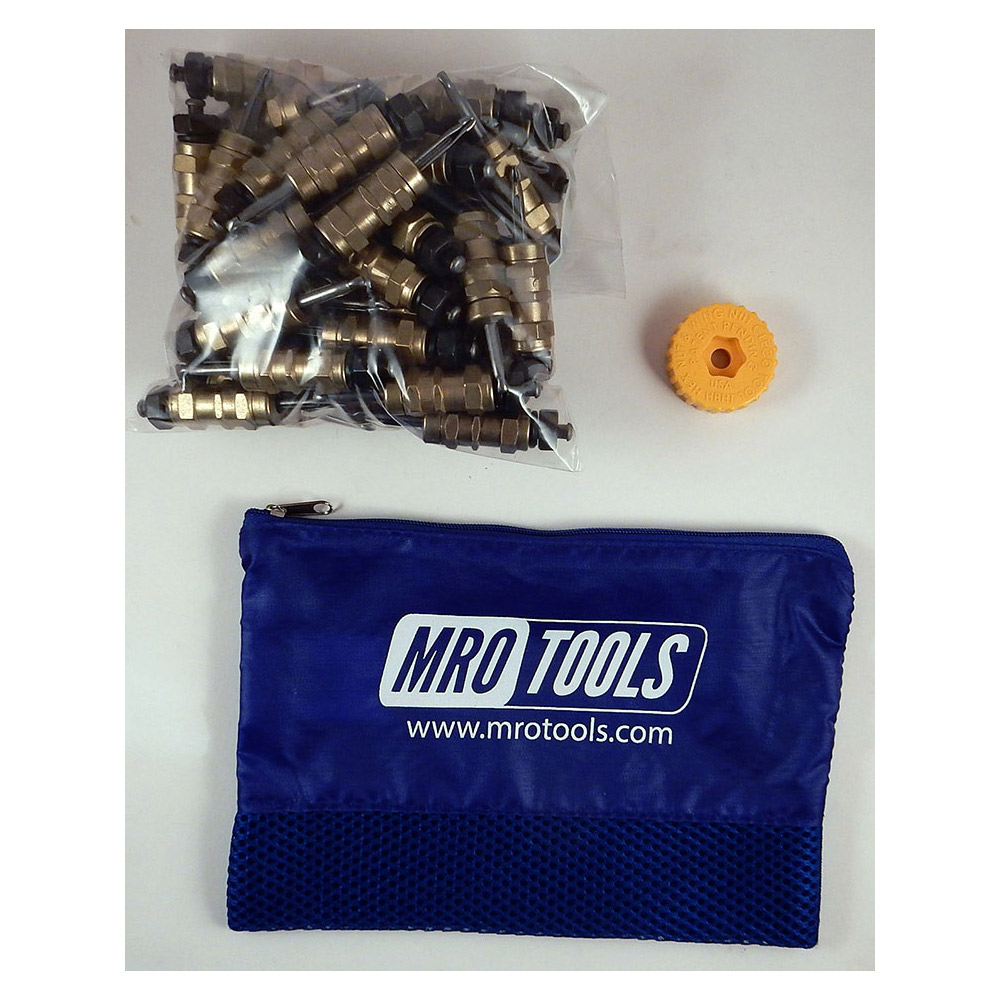 MRO TOOLS KHN1S50-3/16 Standard Hex-Nut Cleco Fasteners 50 Piece Kit w ...