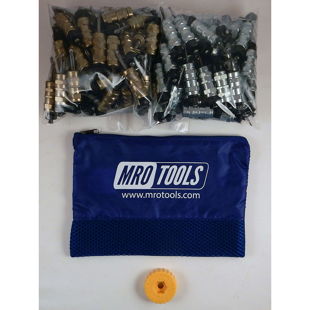 MRO TOOLS KHN4S100-5 Standard Hex-Nut 50 3/16'' & 50 3/32'' Cleco ...
