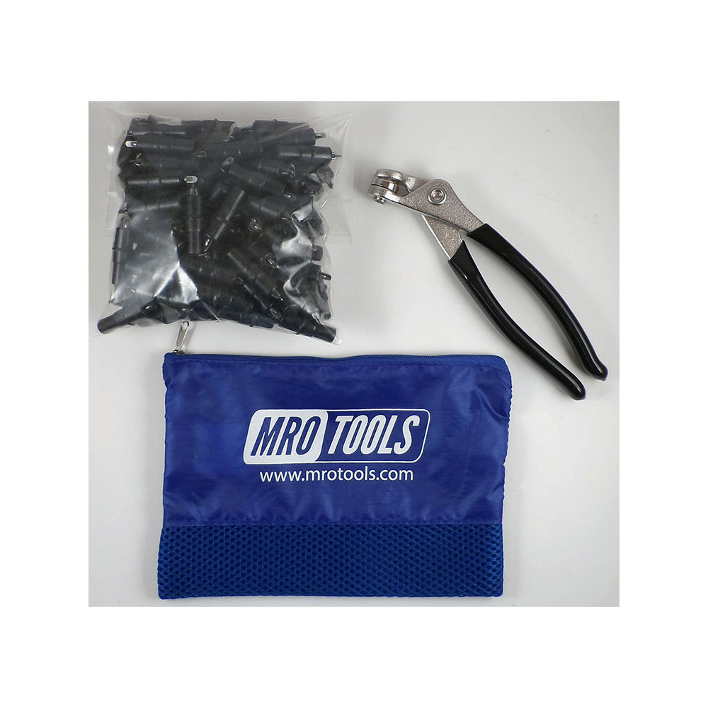 MRO TOOLS KK1S100-5/32 Extra Short Plier Operated Cleco Fasteners 100 ...