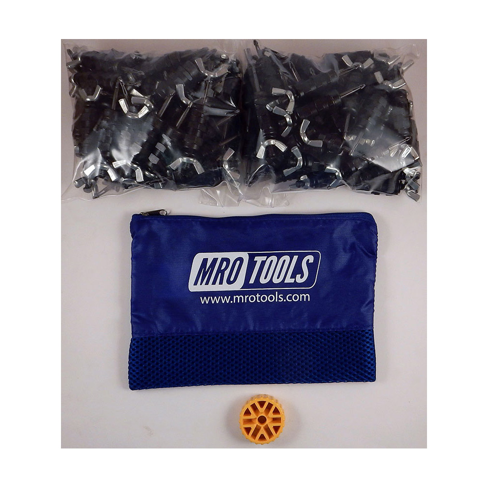 MRO TOOLS KWN1S100-5/32 Standard Wing-Nut Cleco Fasteners 100 Piece Kit ...