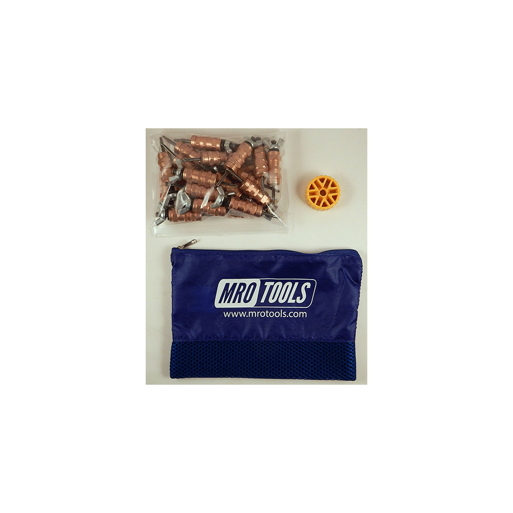 MRO TOOLS KWN1S25-1/8 Standard Wing-Nut Cleco Fasteners 25 Piece Kit w ...