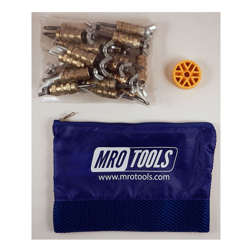 MRO TOOLS KWN1S25-3/16 Standard Wing-Nut Cleco Fasteners 25 Piece Kit w ...