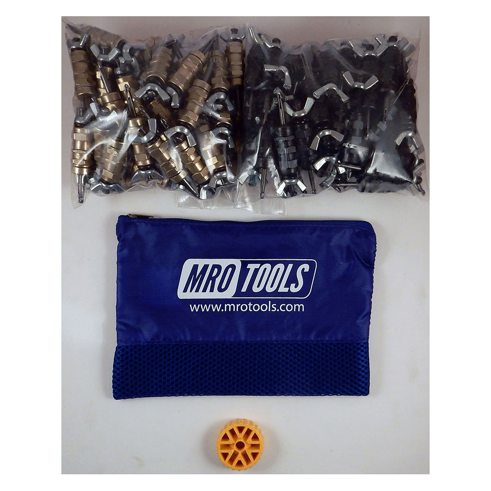 MRO TOOLS KWN4S100-4 Standard Wing-Nut 50 3/16'' & 50 5/32'' Cleco ...