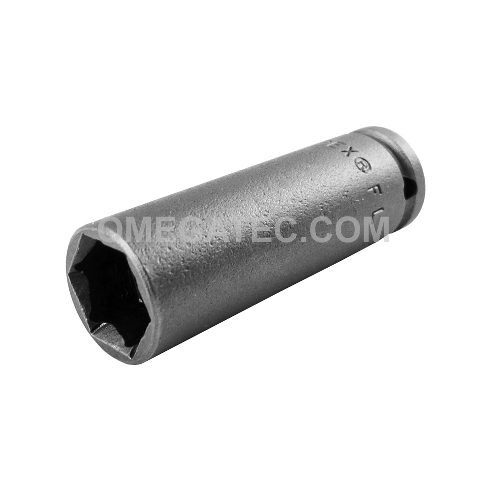FL-1212 Apex 1/4'' Square Drive Socket, SAE, Fast Lead, Long Length ...