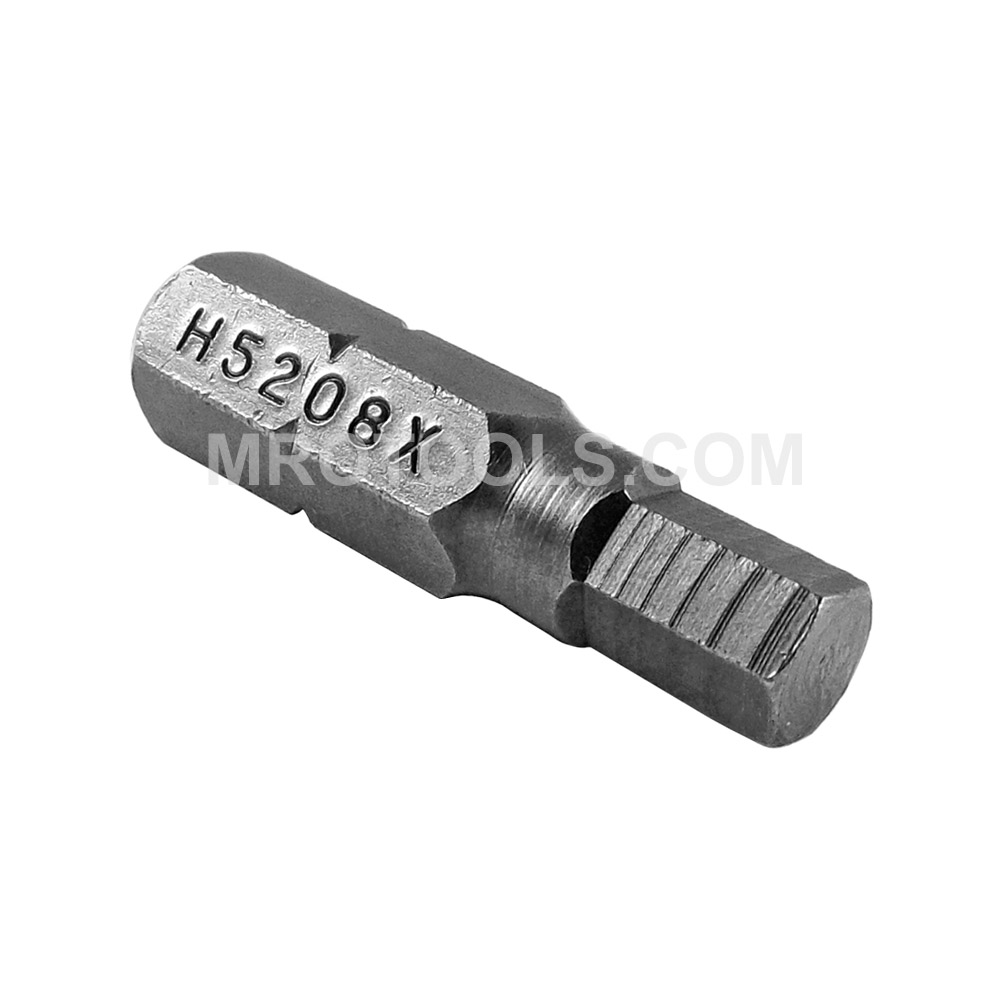 H5208X Zephyr 1/4'' Socket Head (Hex-Allen) Insert Bits, For Self ...