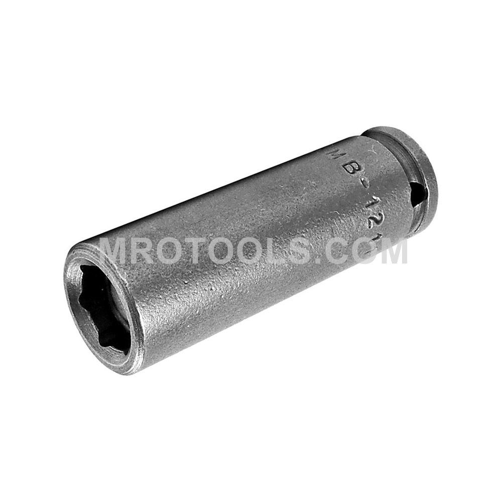 MB-1211 Apex 1/4'' Square Drive Socket, Magnetic, Long Length | EUMRO ...
