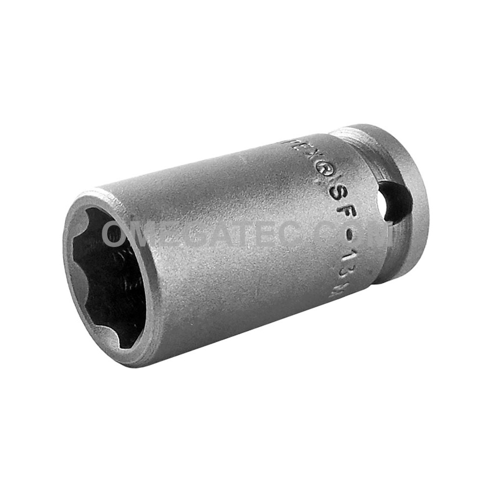 SF-13MM43 Apex 3/8'' Square Drive Socket, Metric, Surface Drive, Thin ...
