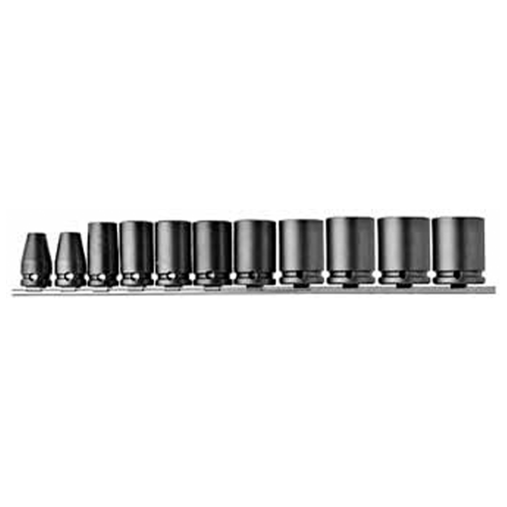 APS511M Apex Square Drive Socket Set, 11 Piece, Standard Length | EUMRO ...